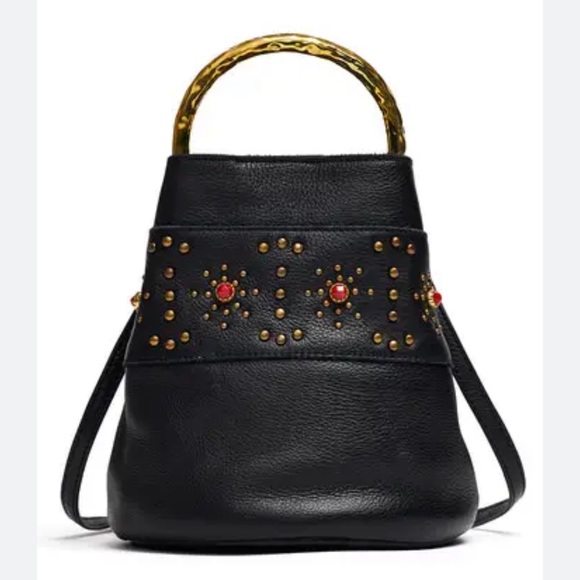 Cleobella | Bags | Cleobella Black Leather Bucket Bag | Poshmark